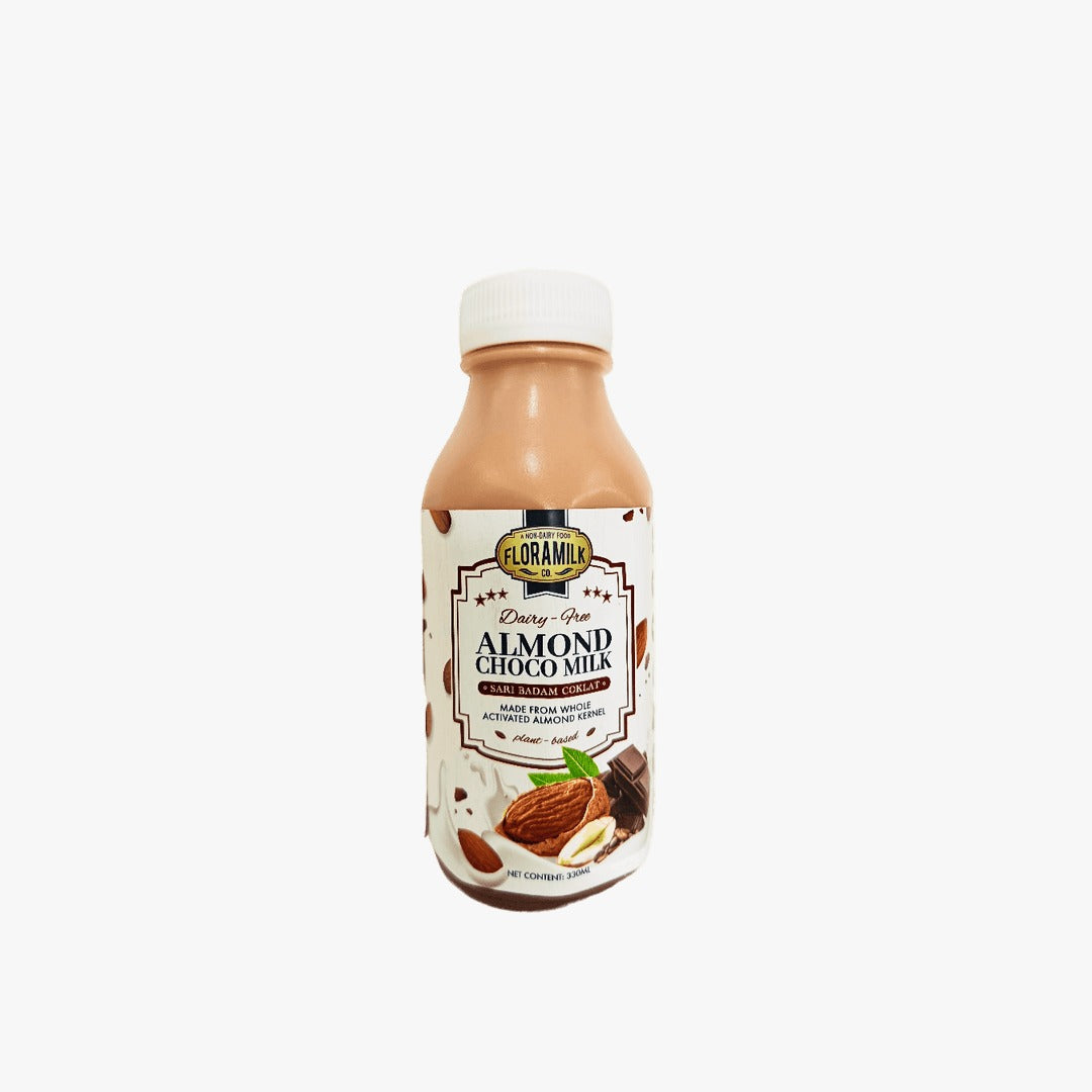 Floramilk Almond Chocolate Milk 330ml | Vegan District Malaysia