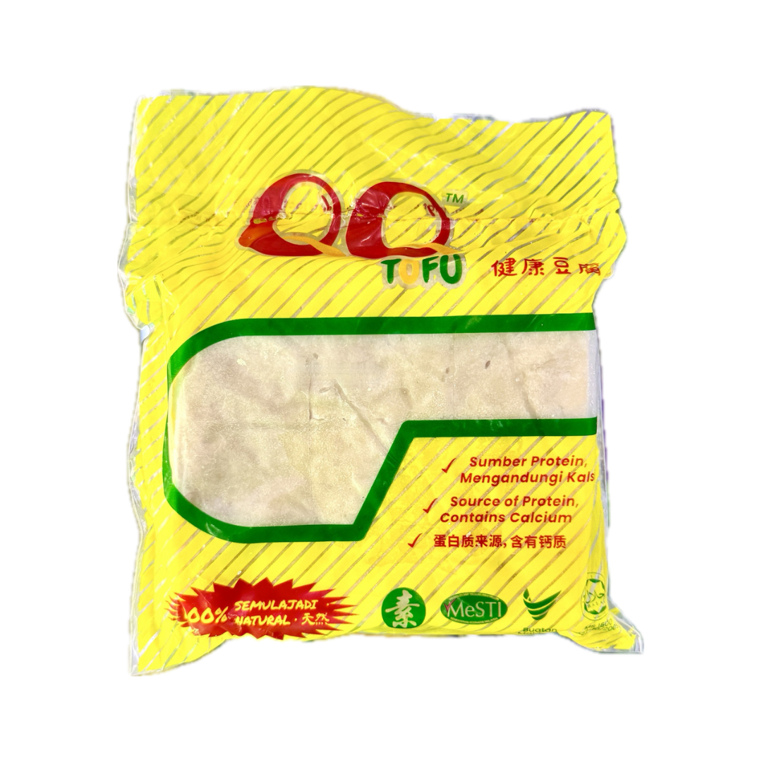QQ Plain Beancurd 420g | Vegan District Malaysia