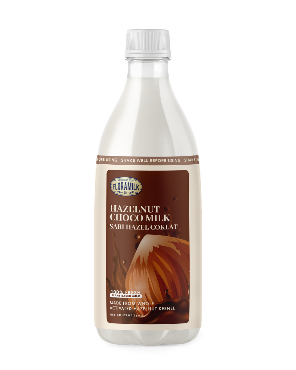 Floramilk Hazelnut Chocolate Milk 950ml | Vegan District Malaysia