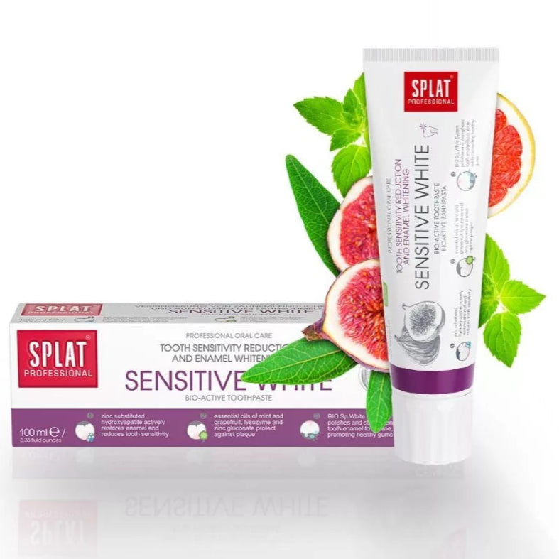 SPLAT® Professional Sensitive White toothpaste 100ml | Vegan District – Vegan District Malaysia