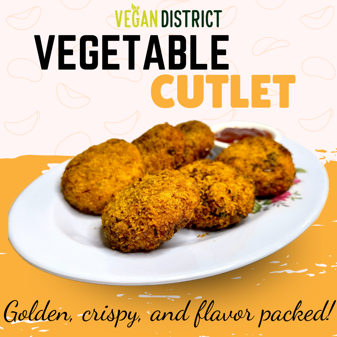 Vegan District Vegetable Cutlets 230g | Vegan District Malaysia