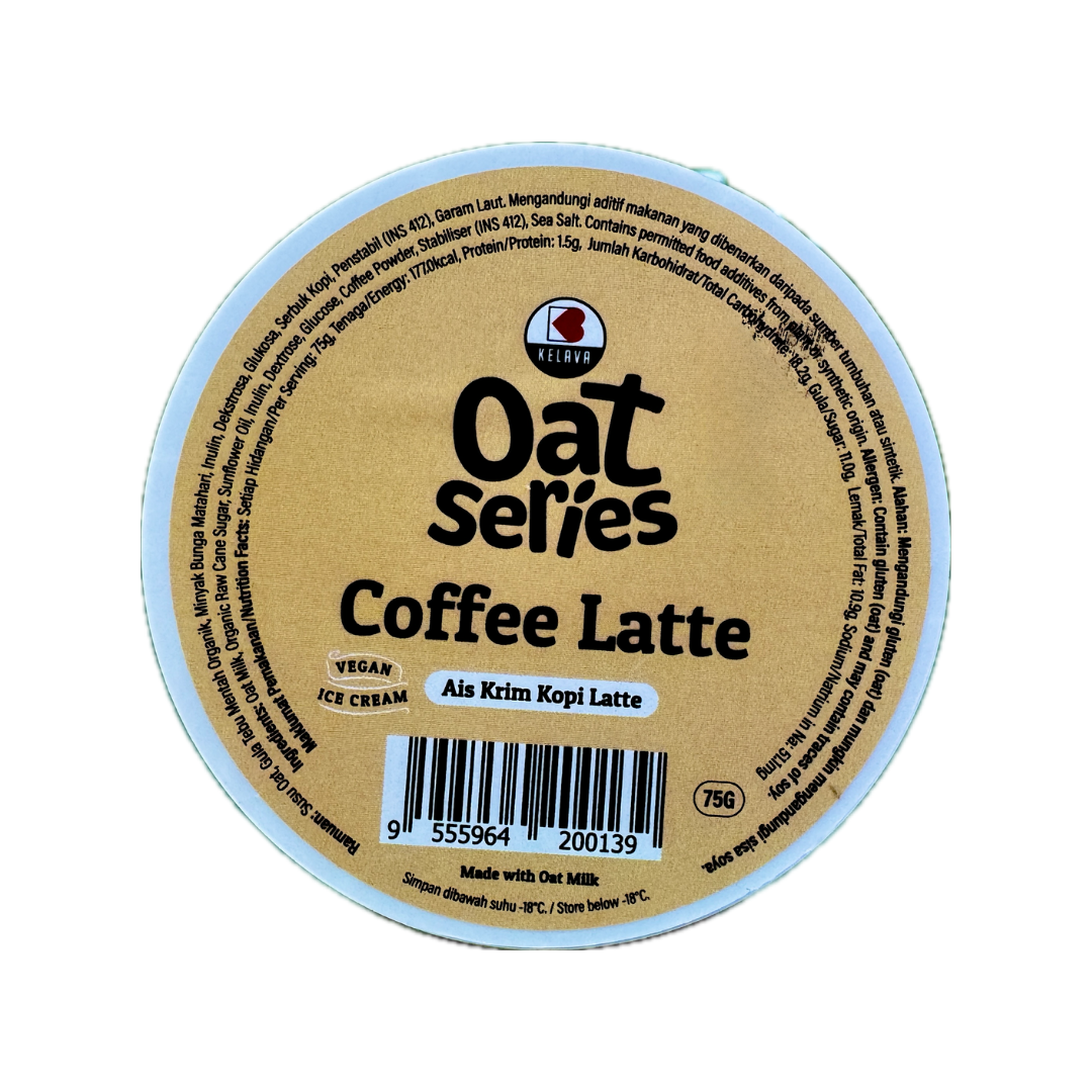 Kelava Oat Latte 75g | Vegan District Malaysia