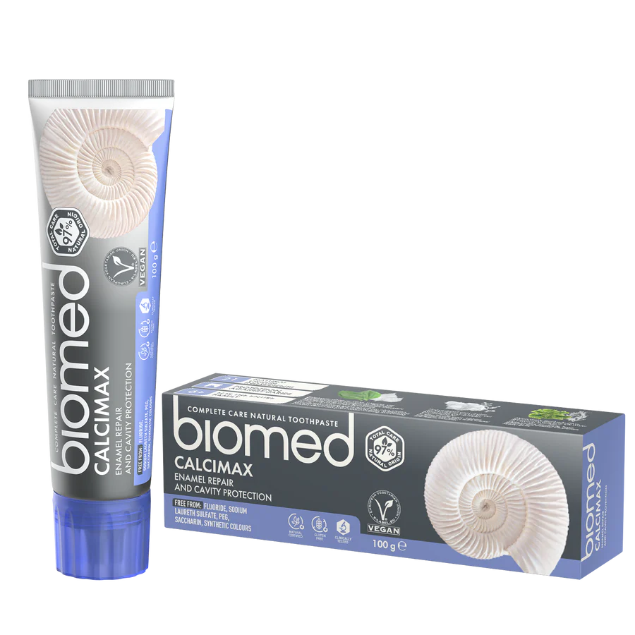 Biomed Calcimax 97% Enamel Restoration Toothpaste 100g – Vegan District ...