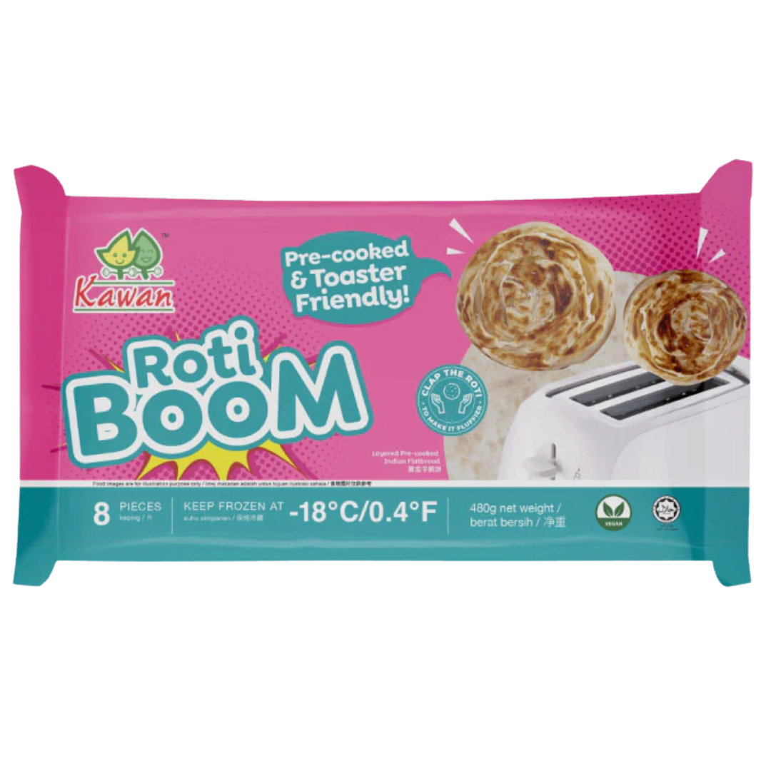 Kawan Roti Boom 8's 480g | Vegan District Malaysia