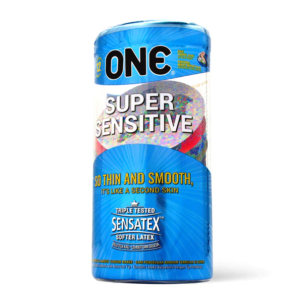 ONE Super Sensitive Condom 12's | Vegan District Malaysia