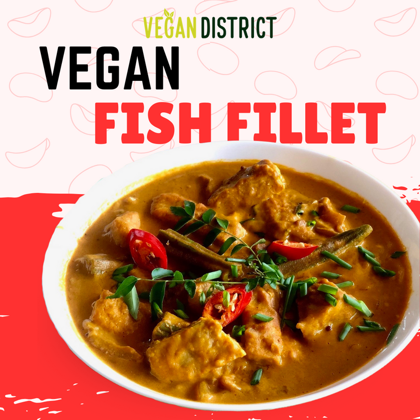Vegan District Fish Fillet 500g | Vegan District Malaysia