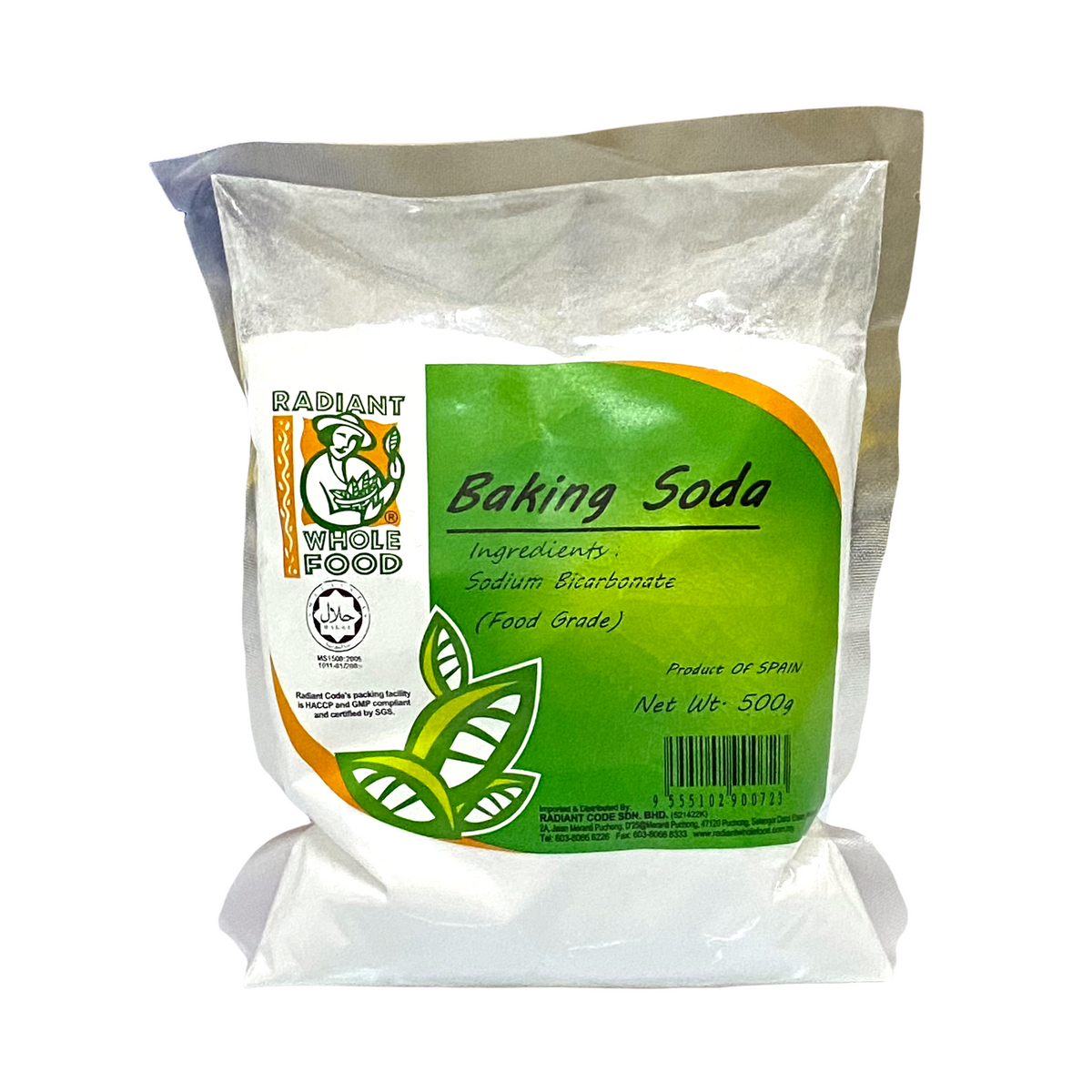 Radiant Baking Soda 500g – Vegan District Malaysia