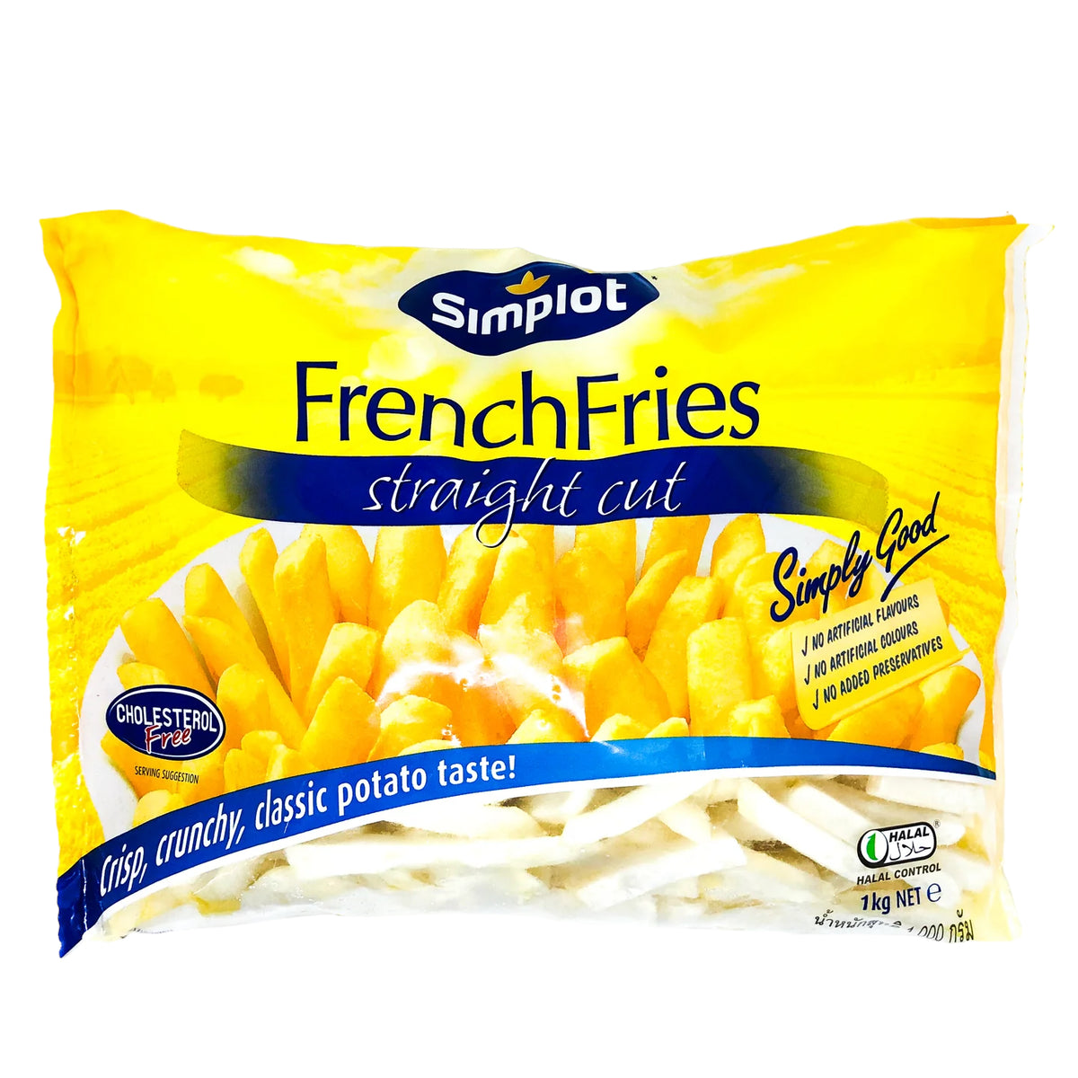 Simplot Straight Cut French Fries 1kg | Vegan District Malaysia