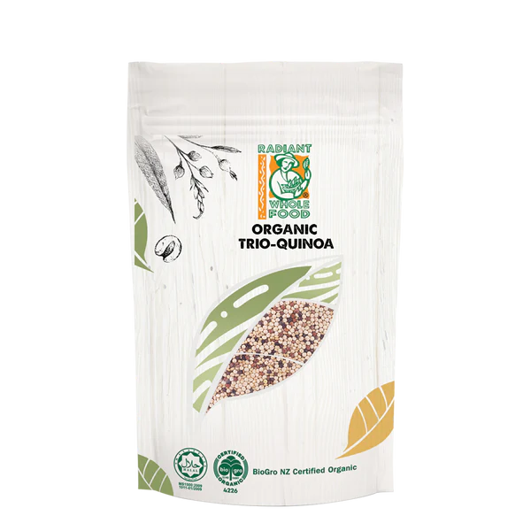 Radiant Twin Pack Organic Trio Quinoa 500g x 2 – Vegan District Malaysia