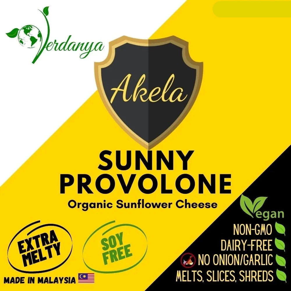 Verdanya Sunny Provolone Block | Vegan District Malaysia