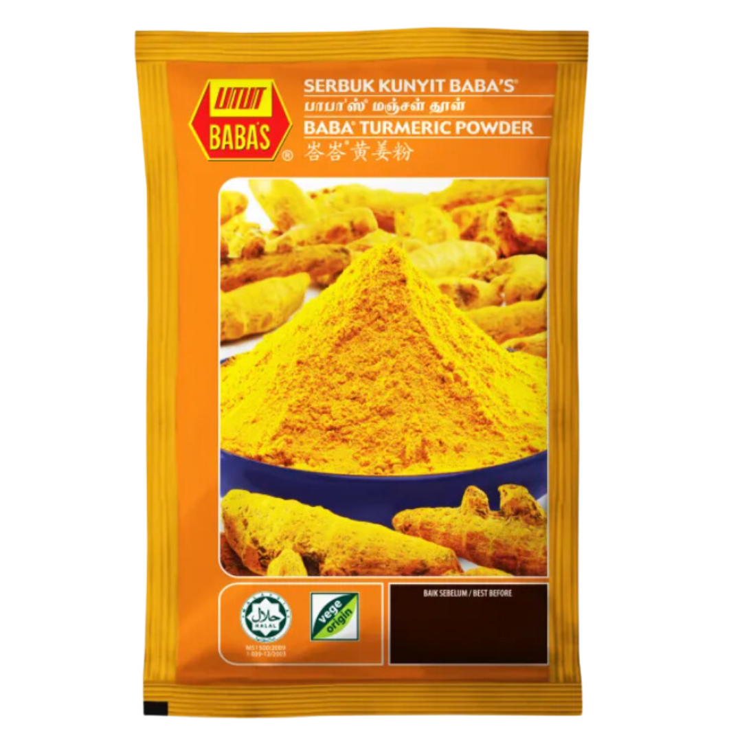 Baba's Turmeric Powder 125g | Vegan District Malaysia